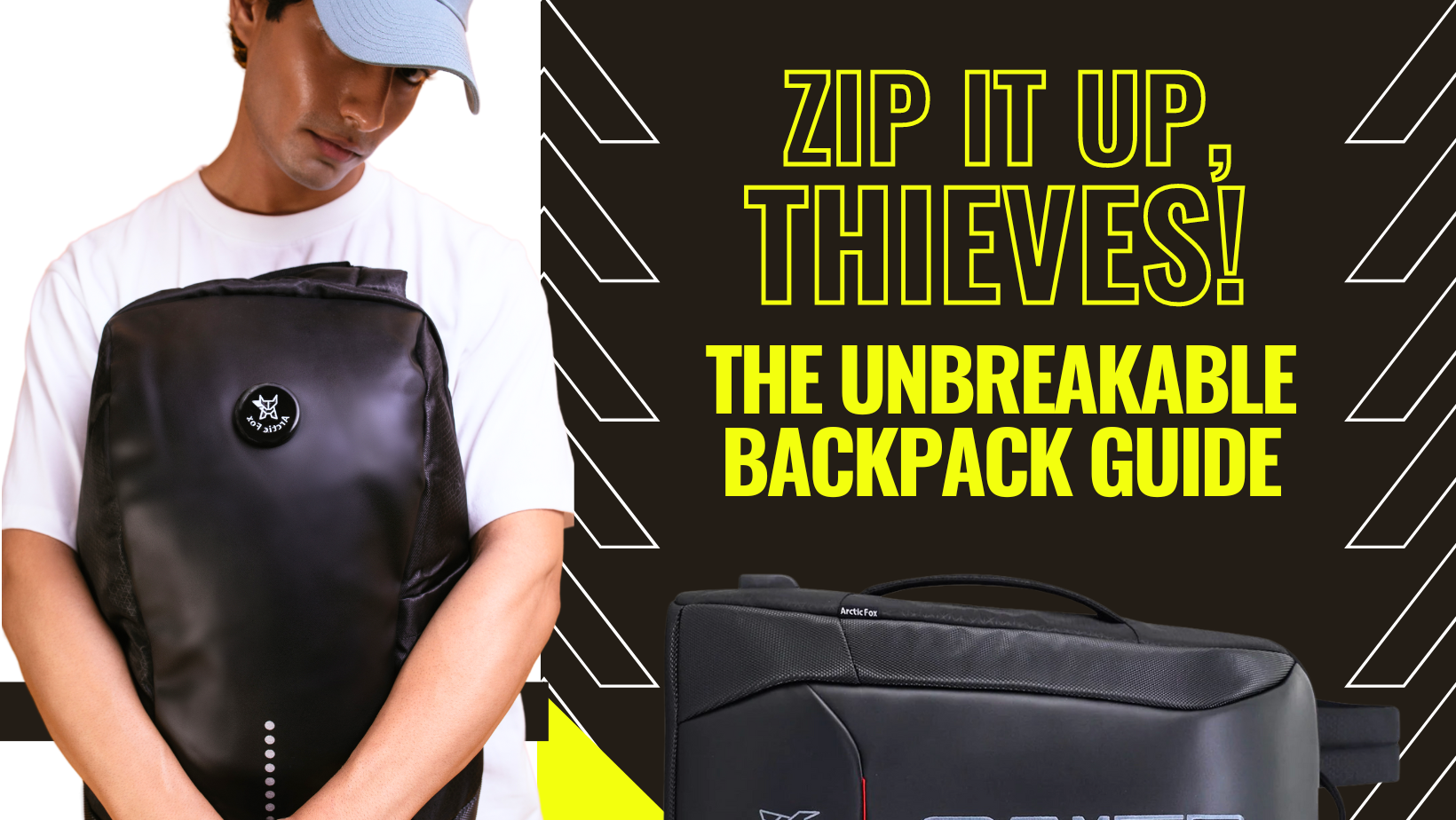 Secure Yourself With Anti-theft Backpack | Shop now